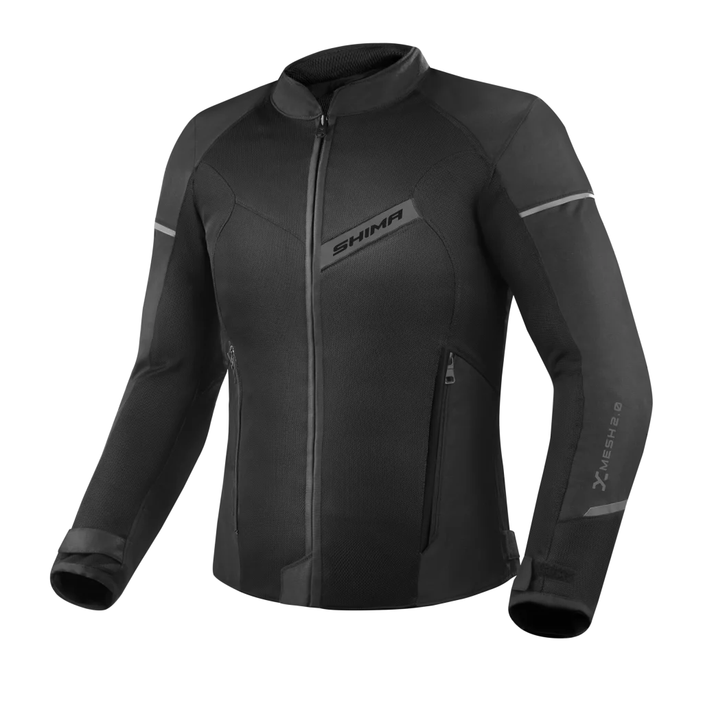 Јакна Shima X-MESH 2.0, XXL, црна - All Electric